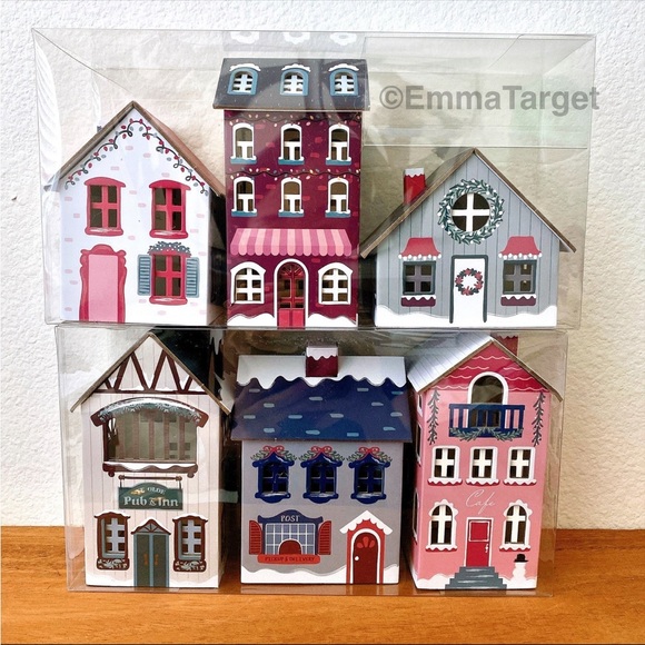 Holiday | Target Bullseye Playground Christmas Houses Village | Poshmark